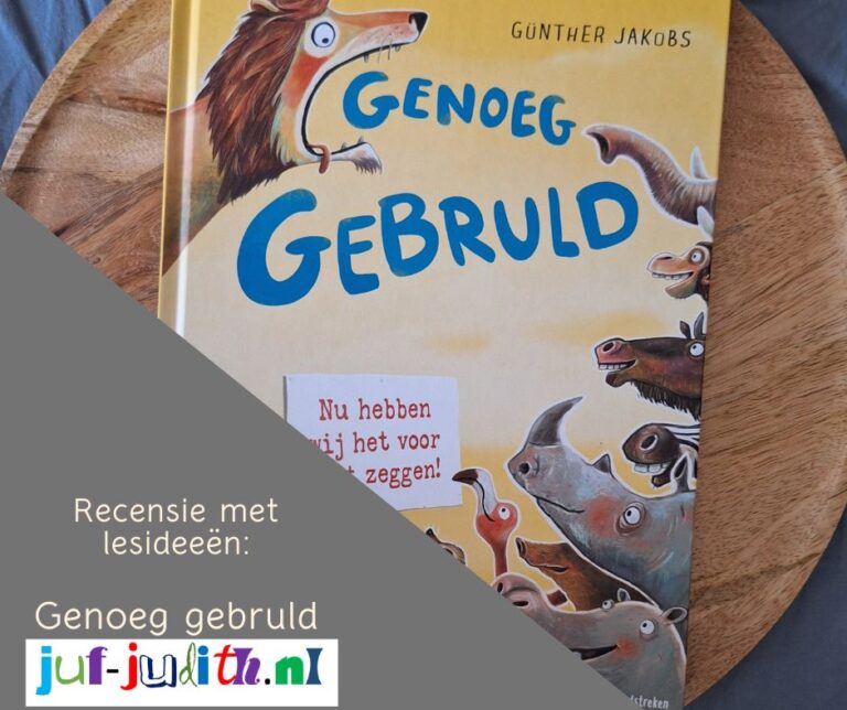 Recensie: Genoeg gebruld - Juf-Judith.nl